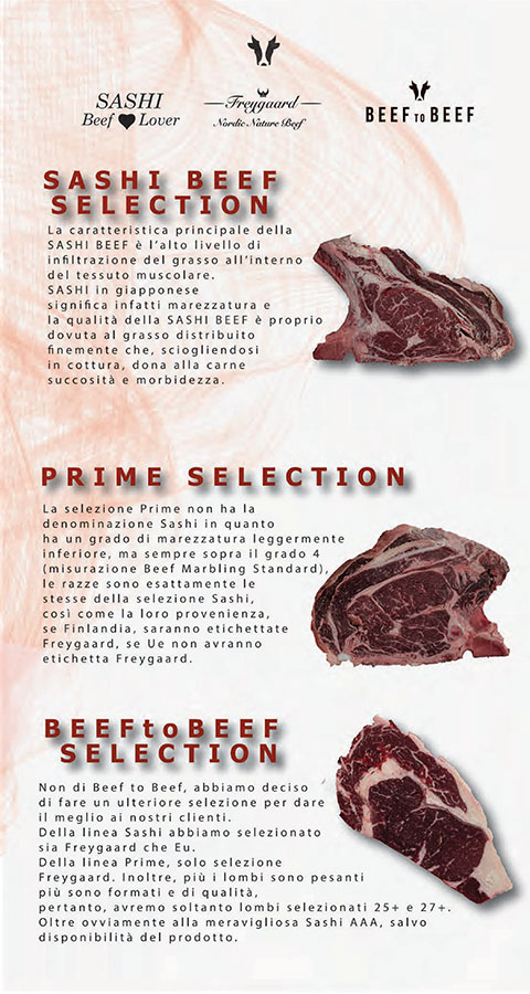 Cataloghi Beef To Beef, Sashi, Shiroi